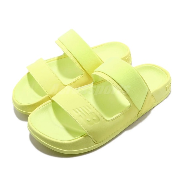 New Balance | Shoes | New New Balance Neon Slippers Foam Slideon Shoes ...
